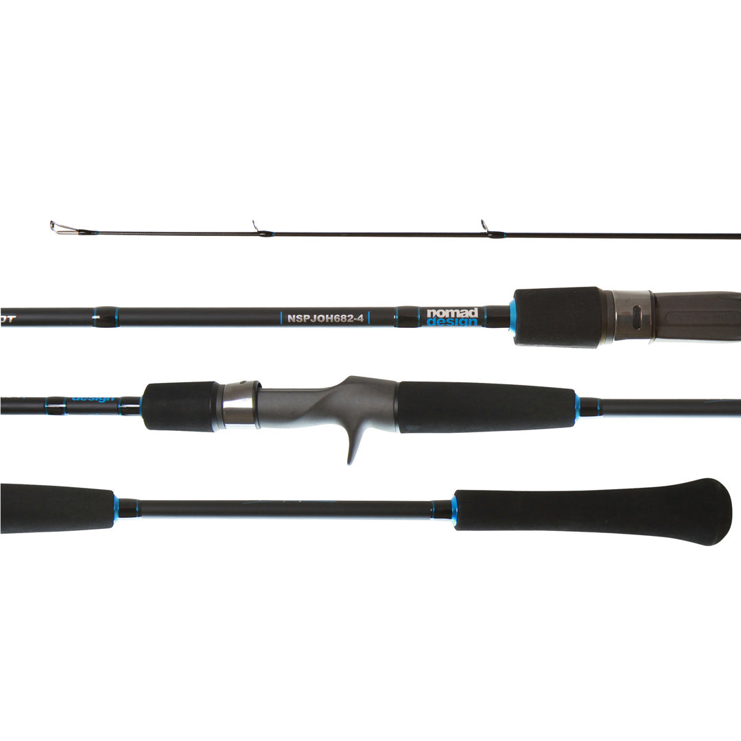 Nomad Design NSPJOH682-4 Slow Pitching Jigging Rod 20lb-50lb — Al ...