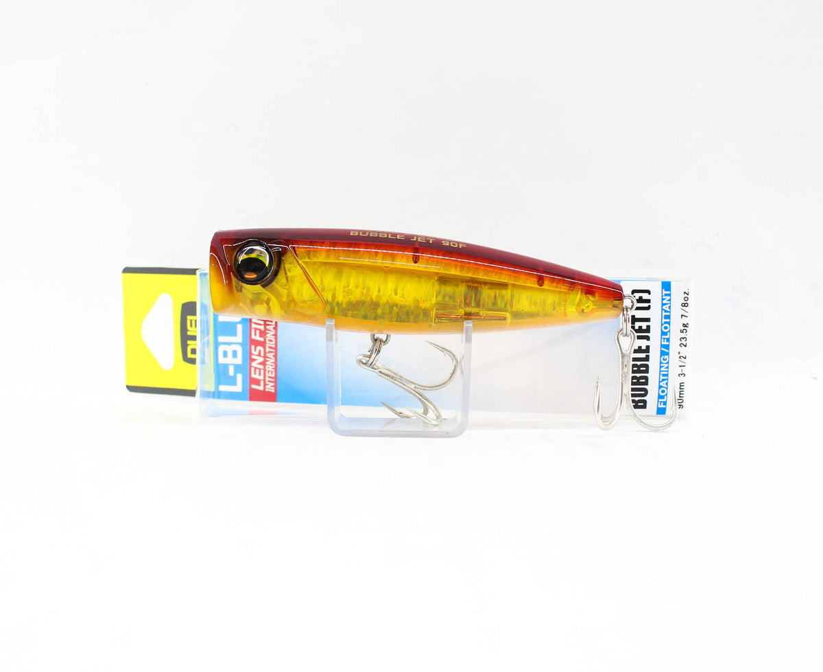 Duel L-Blue Bubble Jet Floating Popper 90mm — Al Marfaa Marine Equipments